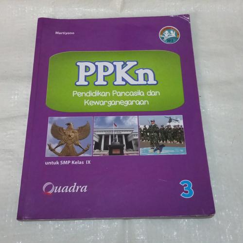 Jual BUKU PPKN PENDIDIKAN PANCASILA DAN KEWARGANEGARAAN SMP KELAS 9 ...