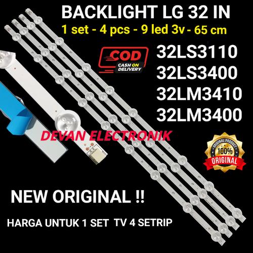 Jual LAMPU LED BACKLIGHT TV LG 32LS3400 LG 32LS340 LG LS3110 original ...