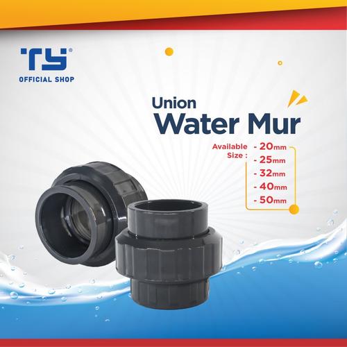 Jual TY Union Water Mur / Watermur Pipa Pipe U – PVC by 3 Pawns - GREY ...