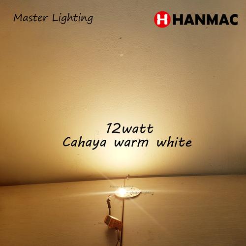 Jual Lampu mata chip led 12w DC bridglux cob hpl downlight putih warm ...