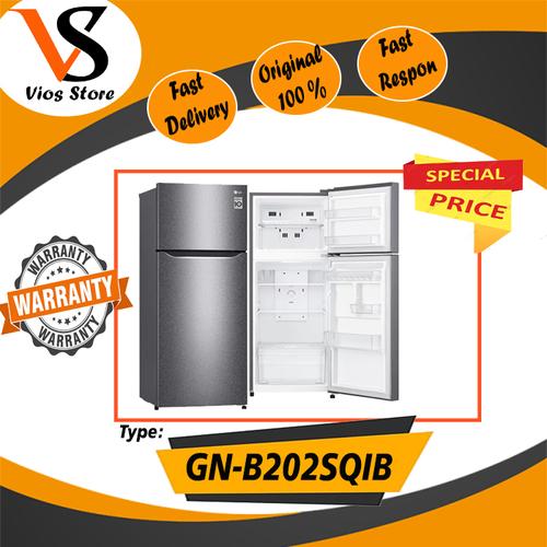 Jual LG GN-B202SQIB KULKAS 2 PINTU INVERTER GNB202 202SQIB GNB202SQIB ...