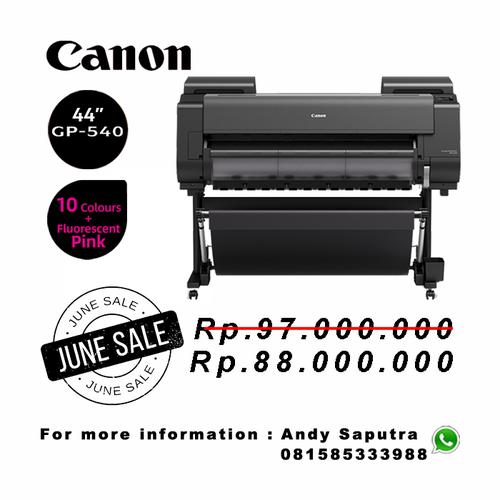 Jual Plotter Canon GP-540 GP 540 GP540 10 warna + 1 warna 44inch cetak foto - Jakarta Utara ...