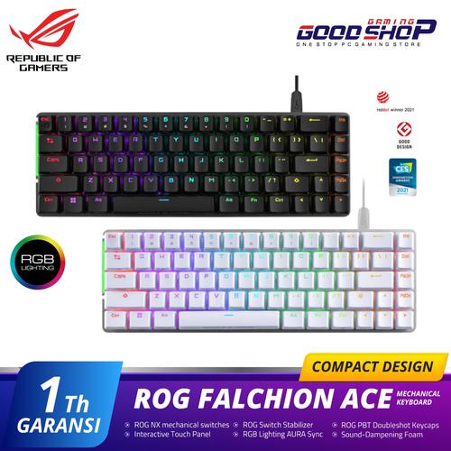 Jual Asus ROG Falchion Ace - Gaming Keyboard - Putih, NXRed - Jakarta ...
