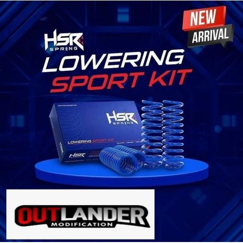 Jual Per Mobil Lowering Kit HSR Wheels Blue Pajero Sport - Outlander ...