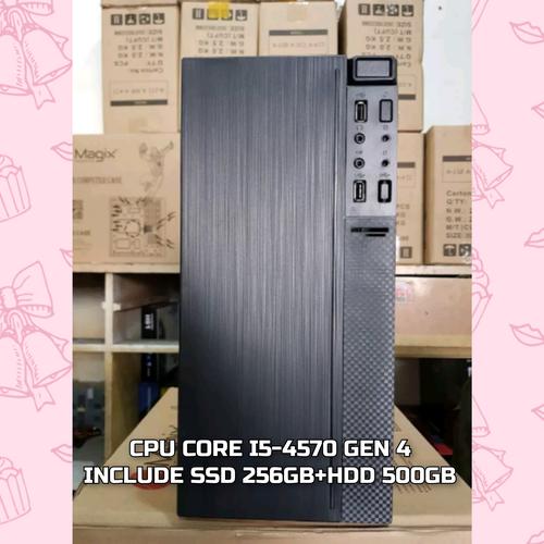 Jual PC BARU RAKITAN CPU CORE I5 RAM 4GB HDD 500GB KOMPUTER SIAP PAKAI ...