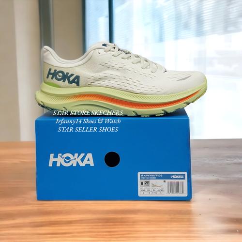Jual Sepatu Hoka Kawana Original Made Vietnam BNIB - Putih Hijau, 40 ...