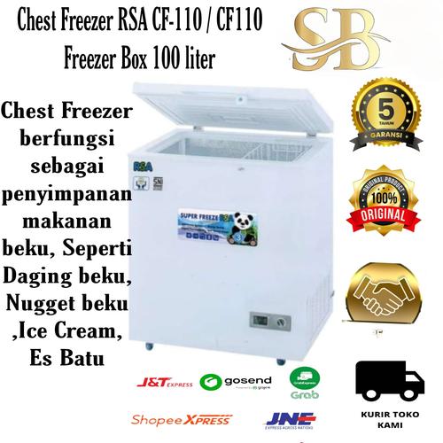 Jual Chest Freezer RSA 100 Liter CF-110 - Kota Tangerang Selatan ...