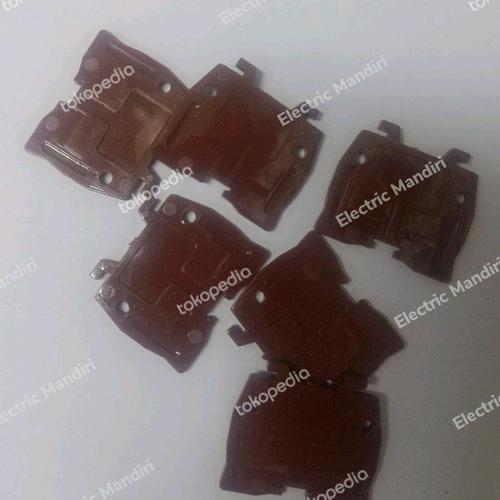 Jual END PLATE Terminal blok TR10 coklat model kasuga - Jakarta Pusat ...