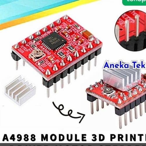 Jual A4988 A 4988 Modul 3D printer Driver Motor Stepper - Kota Depok ...
