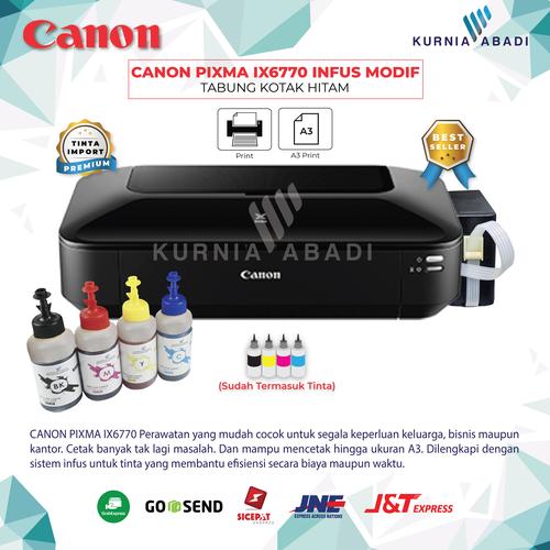 Jual Printer Canon PIXMA IX6770 Print Only A3 Infus Tabung Kotak ...