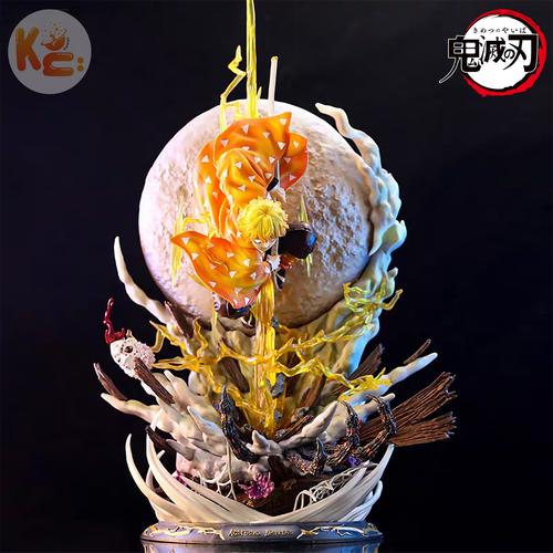 Promo Action Figure LED Zenitsu Agatsuma Kimetsu No Yaiba x Spider ...