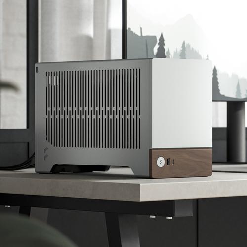 Promo FRACTAL TERRA SILVER SMALL FORM FACTOR MINI ITX PC CASE CASING ...