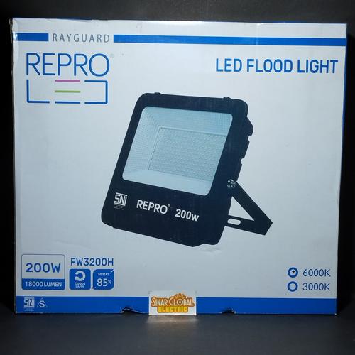 Jual Lampu sorot REPRO 200 Watt / Led flood light - PUTIH - Kab. Sleman ...