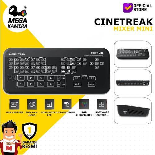 Promo Cinetreak Mixer MiNi Video Switcher Live Streaming - HDMI input ...