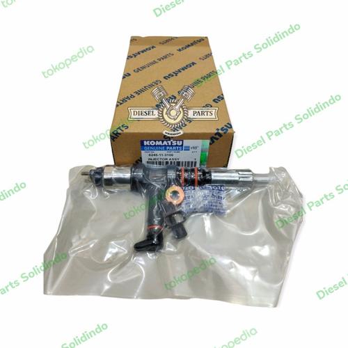 Jual Nozzle Injector Assy PC1250 PC1250-8 Injektor 6245-11-3100 GENUINE ...