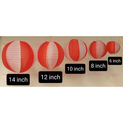Jual Lampion Outdoor Merah Putih Dekorasi 17 Agustus Lampion Kain Tebal ...