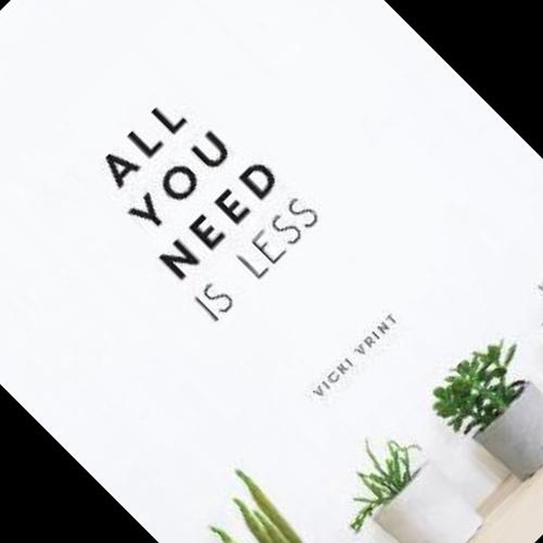Jual All You Need Is Less - Vicki Vrint (ORIGINAL ENGLISH HARDCOVER ...