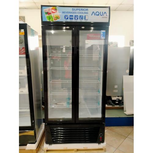 Jual Showcase AQUA AQB-600 | Kulkas display kaca minuman showcase ...