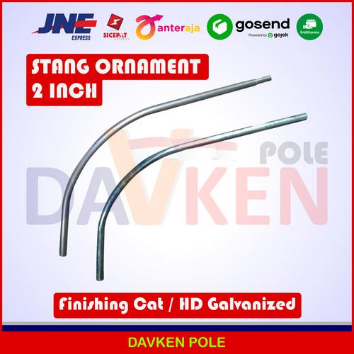 Jual Stang Pipa Tiang Ornament Lampu PJU 2 Inch x 3 Meter - Cat ...