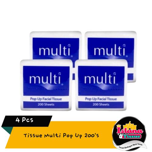 Jual Tissue MULTI - Pop Up 200's (PAKET 4 pcs) - Kota Malang - ISTANA ...