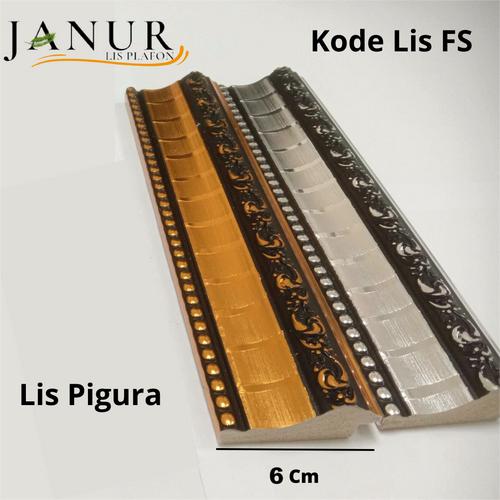 Jual Lis Plafon Pvc Motif / Lis Pigura Motif + L 6'CM X P 4'M /batang ...