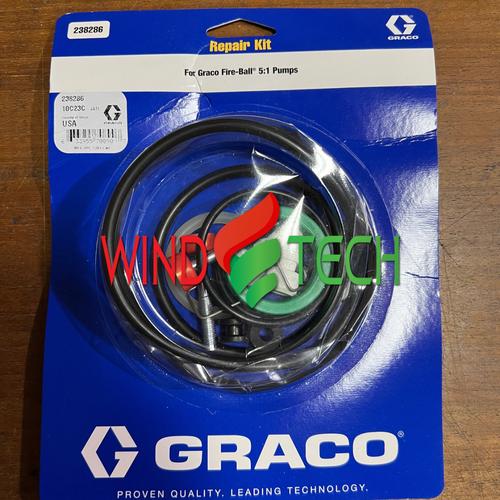 Jual Graco 238286 Repair Kit 5:1 Fire Ball - Jakarta Timur - Elcometer ...