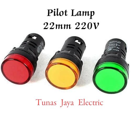 Jual Pilot Lamp LED 22mm (220V) AD22-22DS SUN_LUX - Merah - Kota ...