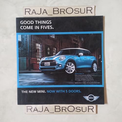 Jual Poster brosur katalog leaflet Mini Cooper/Mini Cooper S 2016 - Kab ...