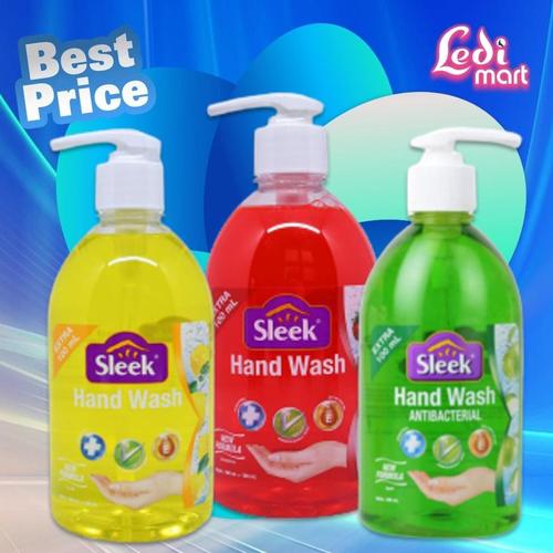 Jual Original ORIGINAL Sleek Hand Wash Anti Bacterial Isi 500ml (BOTOL ...