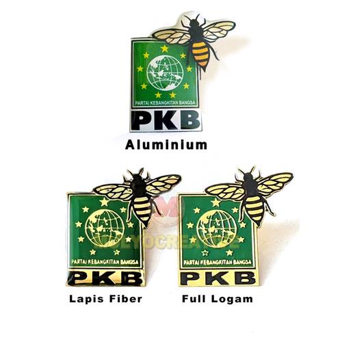 Jual Pin PKB Lebah Logo Baru Bros Partai PKB Peniti Magnet Gold Premium ...