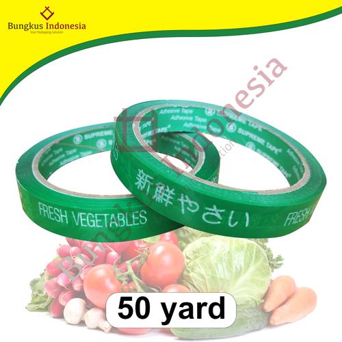 Jual Isolasi Sayur Fresh Vegetables Tape / solatip Sayur dan Buah ...