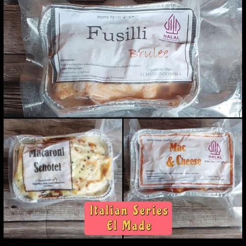 Jual EL MADE macaroni chesse schotel fusilli brulle FROZEN - mac ...