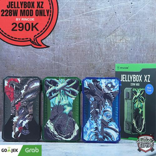Jual JELLYBOX XZ 228W MOD ONLY BY RINCOE - BLACK CLEAR - Jakarta Barat ...