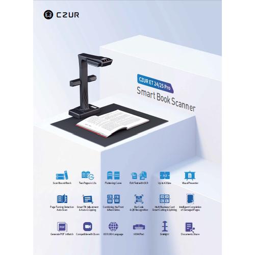 Jual CZUR SCANNER ET 25 PRO | RESMI | GARANSI | FREE TRAINING - Kota ...