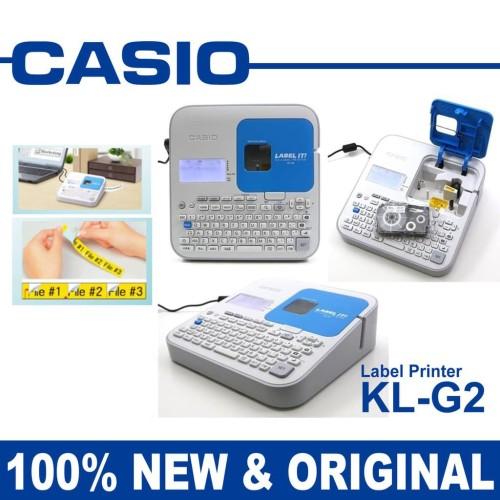 Jual CASIO KL-G2 CETAK LABEL TERLENGKAP TULISAN, SIMBOL, ANGKA - Kota ...