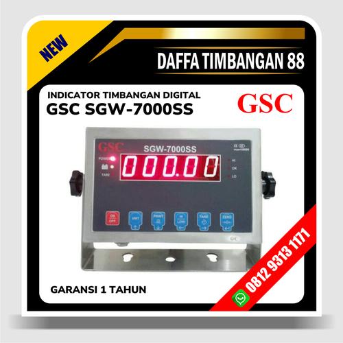 Jual Indicator Timbangan Digital GSC SGW 7000SS for Floor Scale Bench ...