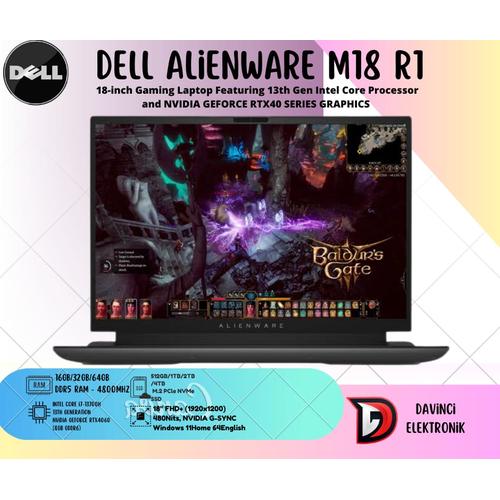Jual DELL ALIENWARE M18 R1 i7-13700HX 16GB RAM 512GB SSD RTX 4070 8GB ...