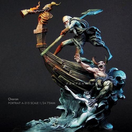 Jual 1/24 Resin Figure CHARON A-315 KL13 - Kota Surabaya - SCALE FIGURE ...