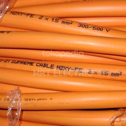 Jual kabel frc 2x1.5mm supreme fire resistant cable kabel tahan panas ...