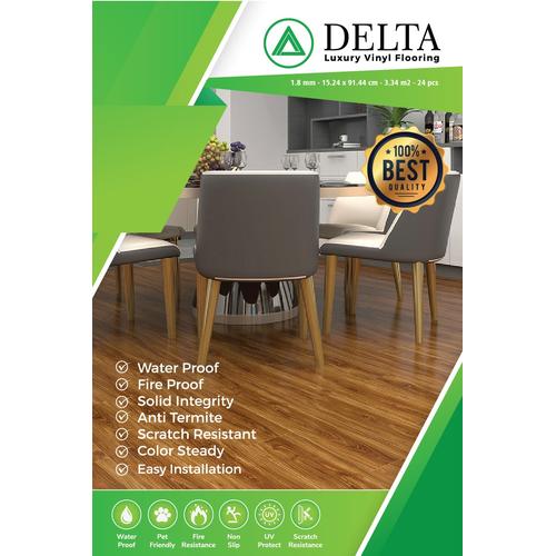 Jual Vinyl Lantai Plank Motif Kayu-Delta Vinyl Plank-Lantai Vinyl Delta ...