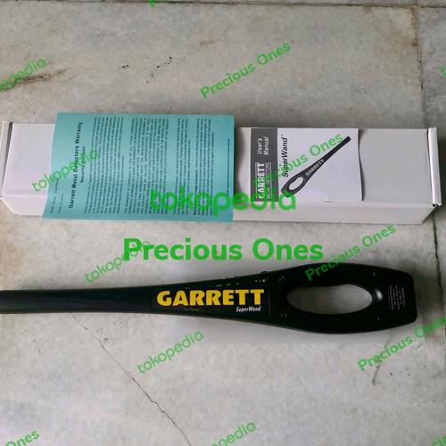 Jual Garansi 1th USA METAL DETECTOR GARRETT SUPER WAND SUPERWAND ...