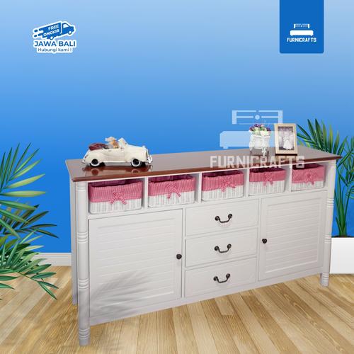 Promo BUFFET 150 SIDEBOARD SHABBY CHIC / VINTAGE / DUCO-IVOR/MORGAN SB ...