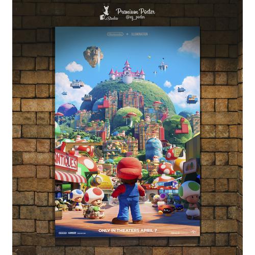 Jual Poster The Super Mario Bros - Nintendo - Utama, A3 Plus - Kab ...