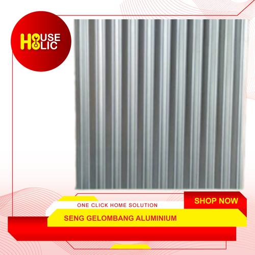 Jual Seng Aluminium Atap Rumah Gedung Seng Ombak Gelombang Besar ...