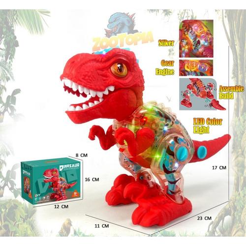 Jual Dinosaurus Gear Transparan - Mainan Dinosaurus Trex - Jakarta ...
