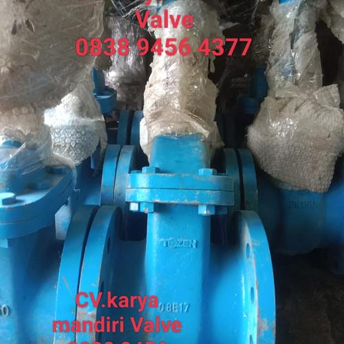 Jual gate Valve 6" jis 10k rising steam merek tozen - Jakarta Utara ...