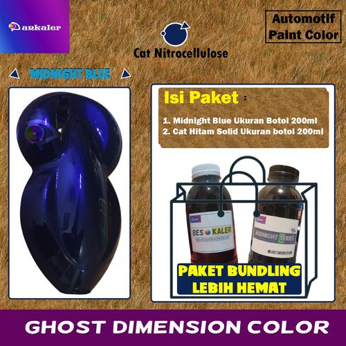 Jual Cat Motor Moonlight Blue Xiralic NC Ukuran Botol 200ml Paket ...