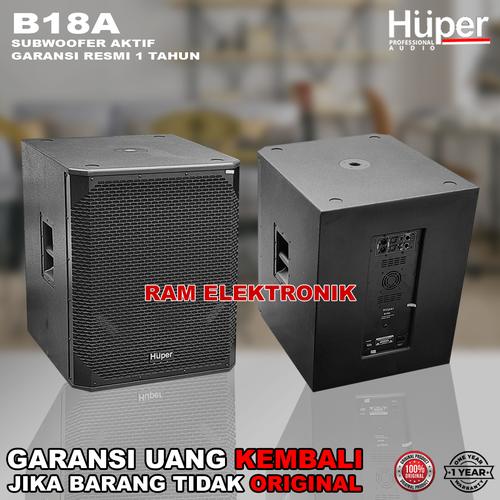 Jual Subwoofer Aktif 18 Inch HUPER B18A / B18-A Original Garansi Resmi ...
