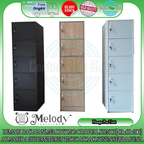 Jual [Kargo] Laci Buffet Bupet RGS Jasmine Susun 5 Tingkat Almari Kayu ...