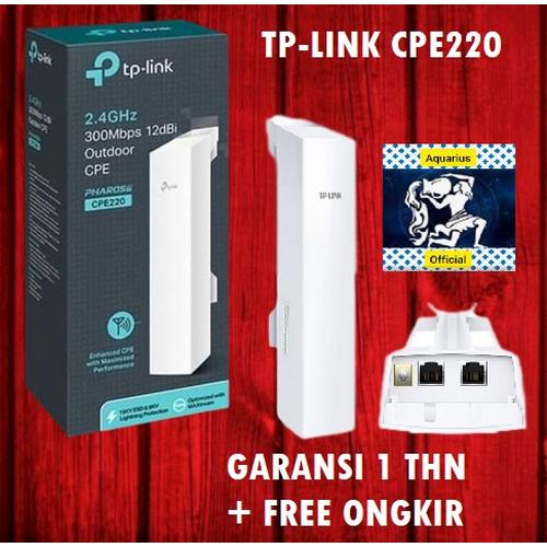 Jual TP-LINK CPE220 300Mbps 12dBi Outdoor CPE Router TP LINK PHAROS ...